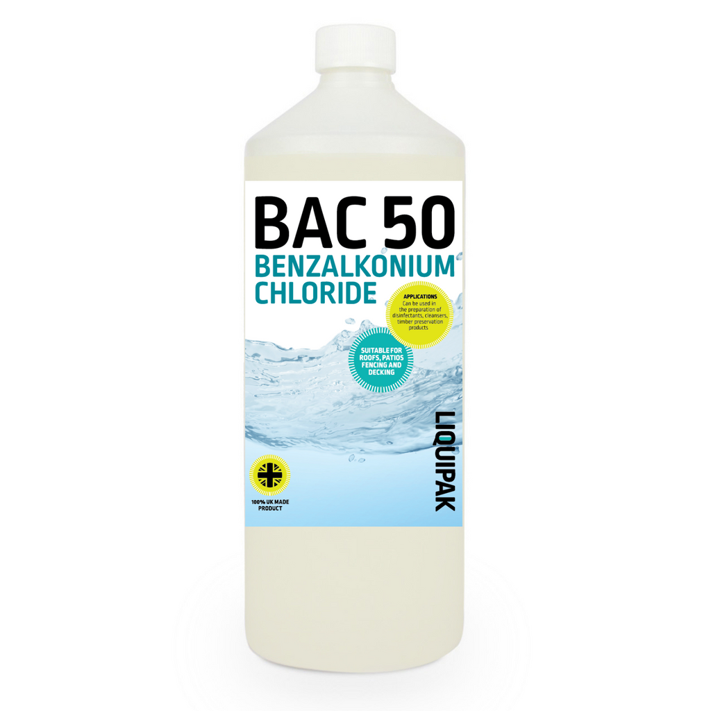 Bac 50 | Benzalkonium Chloride Concentrated Biocide | Removes Algae ...