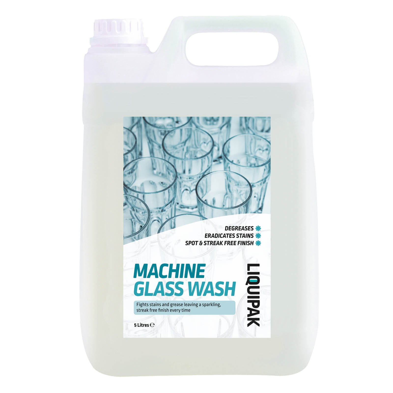 Liquipak | Commercial Machine Glass Wash Cleaner 5-20 Litre