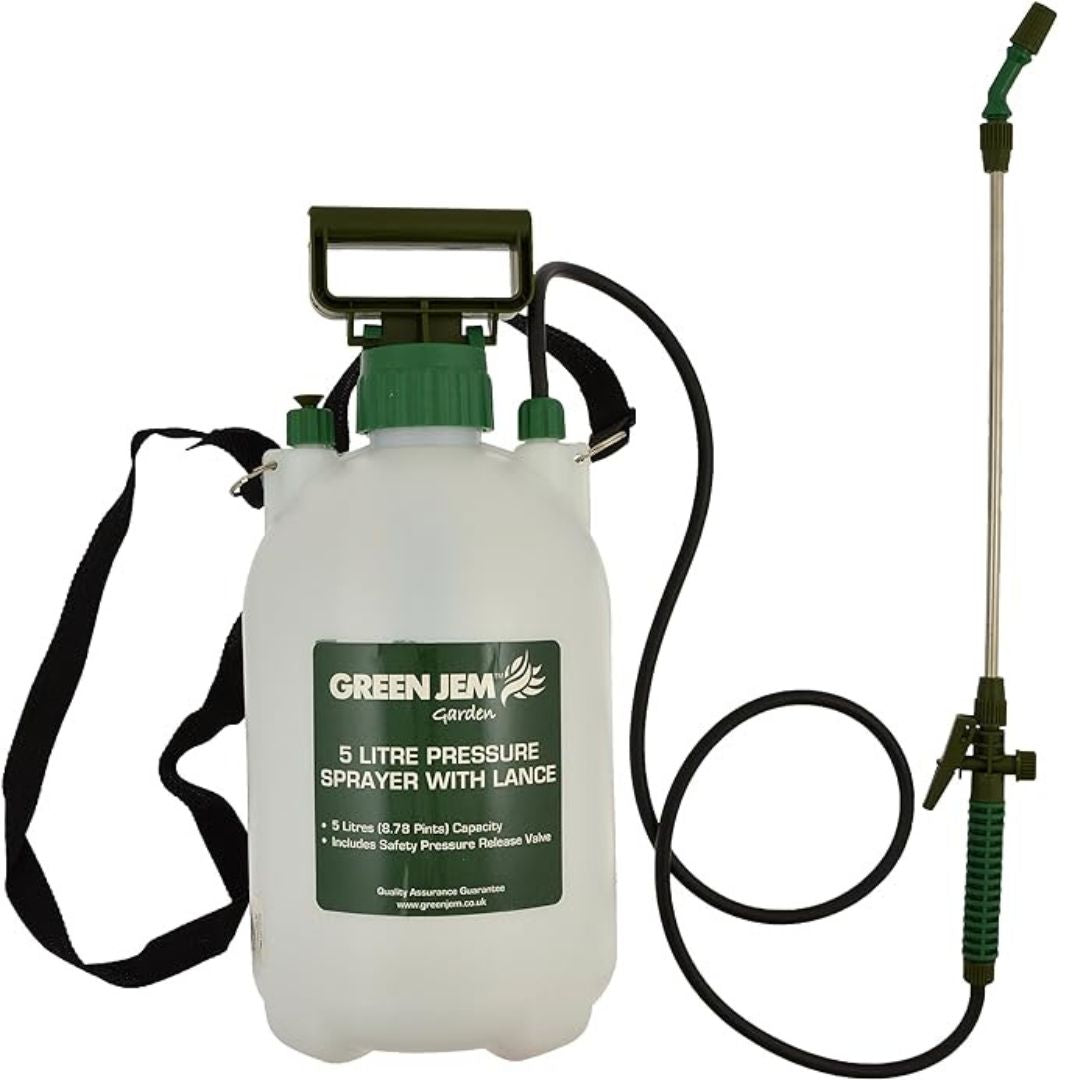 Liquipak Outdoor Pressure Sprayer With Lance - 5 Litre
